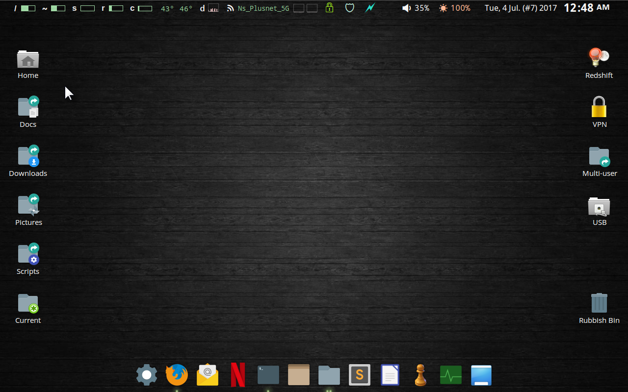 There is still no GUI option to change the desktop grid size, and I can ...