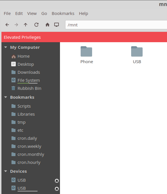 Duplicate bookmarks when Nemo run as root · Issue #1656 · linuxmint/nemo · GitHub