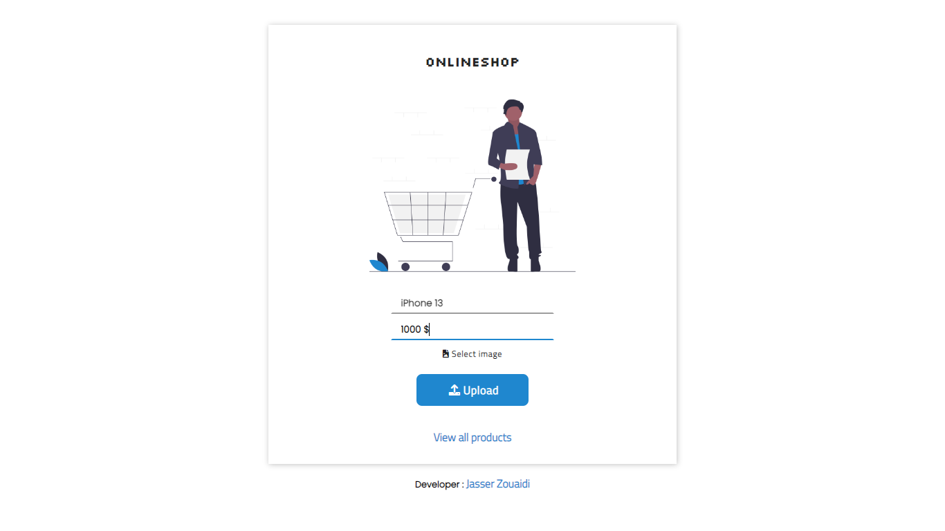 GitHub - zouaidijasser/Onlineshop
