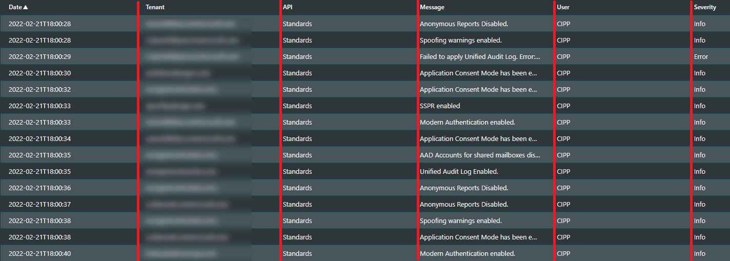 BUG: Logbook UX: Column Sizing Disproportionate to the Data Displayed · Issue #778 ...